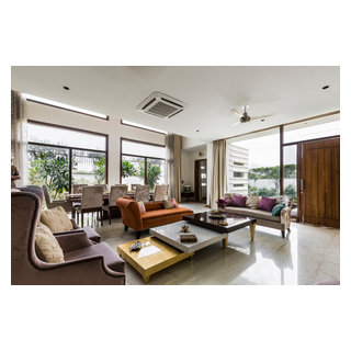 Neem-Aangan - Contemporary - Living Room - Delhi - by Design Bureau | Houzz