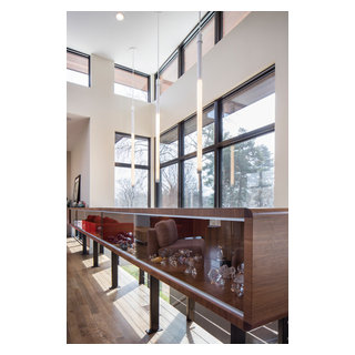 New Custom Home - Contemporary - Living Room - Kansas City - by Hurst Construction, Inc | Houzz