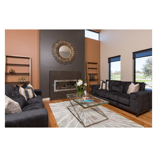 New display home for Glen Loddon Homes - Contemporary - Living Room ...