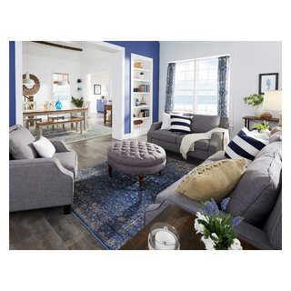 New England Design - Coastal - Living Room - Baltimore - by Inspire Q ...