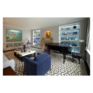 New York City gut renovation - Living Room - New York - by User | Houzz