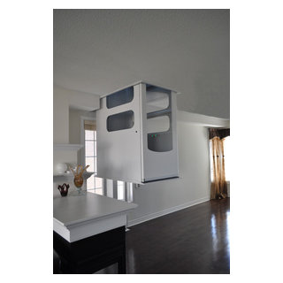 No hoistway Elevator - Modern - Living Room - Calgary - by Uppercut ...