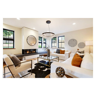 Nordic Inspired New Build - Nórdico - Salón - Seattle - de Seattle ...