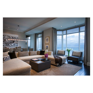 North Lakeview - Contemporary - Living Room - Chicago - by Michael ...