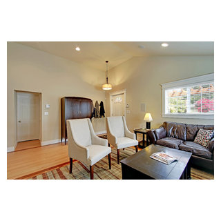 North Seattle Bungalow - Traditional - Living Room - Seattle - by The ...