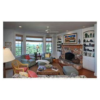Northern Michigan Cottage - Traditional - Living Room - Detroit - by ...
