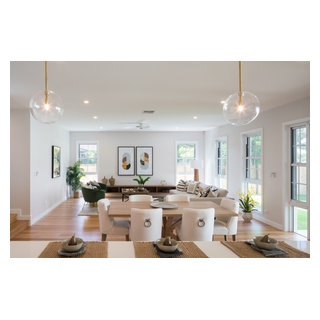 Northgate Queenslander Renovation - Traditional - Living Room ...