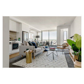NOTT STREET - Contemporary - Living Room - Melbourne - by Twostyle | Houzz