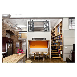 NYC Loft - Industriel - Salon - New York - par Design42 Architecture ...