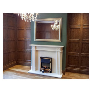 Oak Wall Panelling - Traditional - Living Room - London - by The Wall ...