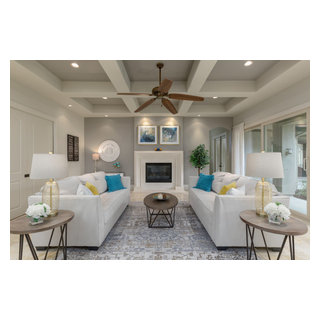 Oakhurst - Traditional - Living Room - Houston - by Simple Solutions Home Staging | Houzz