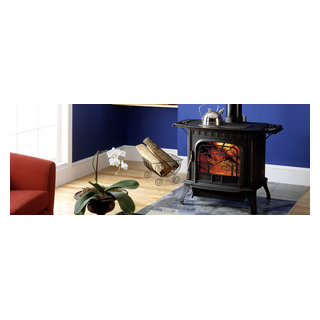 Oakwood Wood Stove - Contemporary - Living Room - Other - by Harman ...