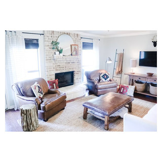 OHYH Rustic Living - Rustic - Living Room - Dallas - by Our House Your ...