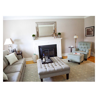 Old Mill Terrace - Living Room - Traditional - Living Room - Toronto ...