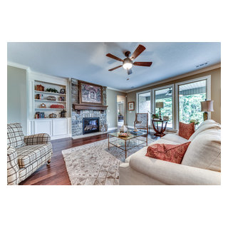 One Level Floor Plan with Bonus Room - The Sharpton - Traditional ...