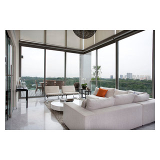 One Robin - Contemporary - Living Room - Singapore - by Designed Design ...