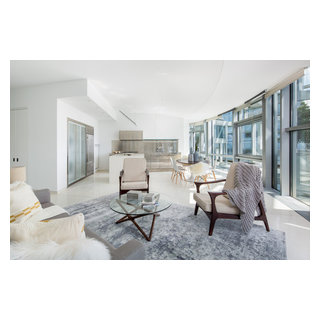 Open concept Living Room - Contemporary - Living Room - New York - by ...