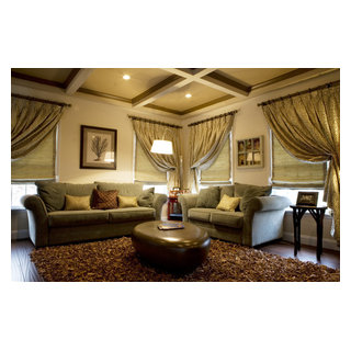 Open Floorplan - Traditional - Living Room - New York - by DW Design ...