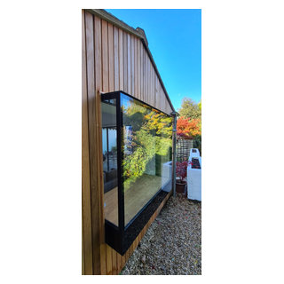 Oriel bay windows - Contemporary - Living Room - West Midlands - by ...