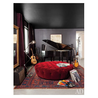 OTTOMANS and POOFS Modern, Contemporary, Mid-century, Transitional ...