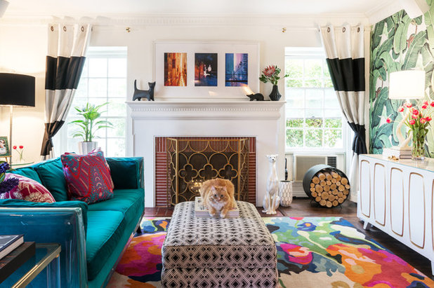 New This Week: 4 Colorful Living Rooms With Personality