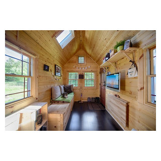 Our Tiny Tack House - Rustic - Living Room - Seattle - by The Tiny Tack ...