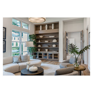 Over the Brook - Transitional - Living Room - Houston - by Masa Studio ...