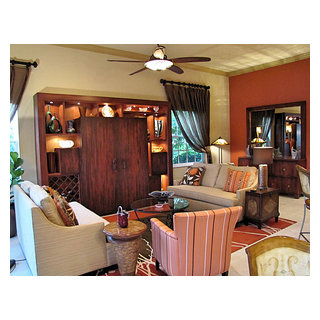 Transitional Living Area - Transitional - Living Room - Miami - by ...