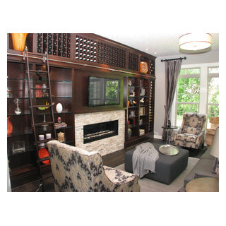 Parade of Homes - Traditional - Living Room - Columbus - by Truberry ...