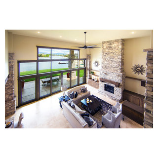 Paradigm Construction Portfolio - Contemporary - Living Room - Boise ...