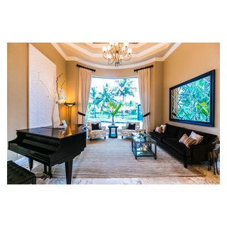 Parkland Country Club Living Room - Traditional - Living Room - Miami ...