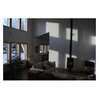 Passive Solar Residence Prince Edward Island Canada - Modern - Living ...