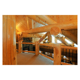 Peak 8 - Rustico - Soggiorno - Denver - di Mountain Log Homes of CO ...