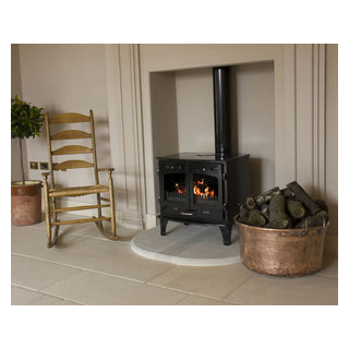 Period Living Room With Wood Burning Stove - Traditional - Living Room ...