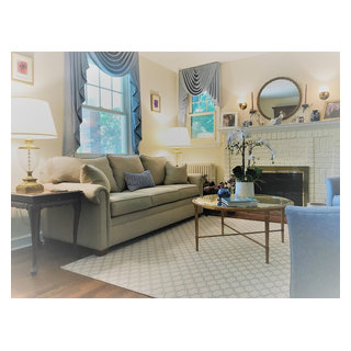 Periwinkle Blue - Traditional Living Room - Traditional - Living Room ...