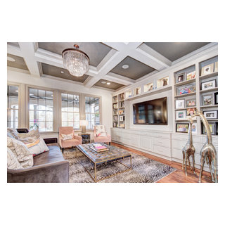 Personal Home - Transitional - Living Room - Charlotte - by Kerri ...