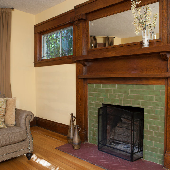 Arts And Crafts Fireplace - Photos & Ideas | Houzz