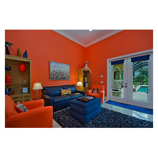 Pine Ridge Villa - Contemporary - Living Room - Miami - by 41 West | Houzz