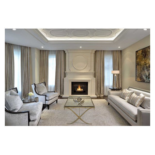 Plaster Mouldings - Traditional - Living Room - Toronto - by The Design ...