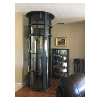 Pneumatic elevator - Contemporary - Living Room - Santa Barbara - by ...