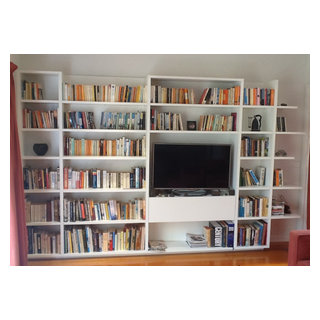 Polytec Natural White Matt - Modern - Living Room - Melbourne - by ...