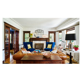 Prairie Style Reimagined - Eclectic - Living Room - Portland - by Lord ...