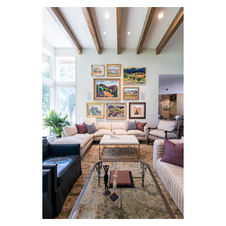 Prairie Village Modern - Transitional - Living Room - Kansas City - by ...