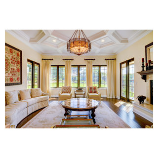 Private Residence-Edison NJ - Traditional - Living Room - New York - by ...