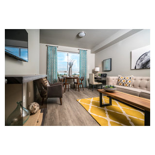 Proctor Station Apartments - Contemporary - Living Room - Seattle - by ...