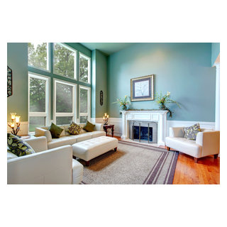 ProVia Endure Windows - Contemporary - Living Room - Cleveland - by ...