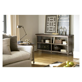 Proximity Industrial Bronze Metal Console Table - Industrial - Living ...