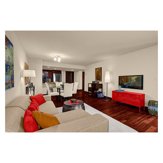 Queen Anne High School Turned Into Condominiums - Contemporary - Living ...