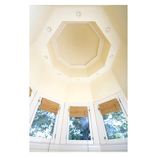 Queen Anne Victorian Turret - Traditional - Living Room - Santa Barbara ...