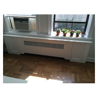 Radiator Enclosures - Traditional - Living Room - New York - by Gothic ...